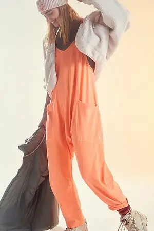 Free People Hot Shot Onesie Brûlant