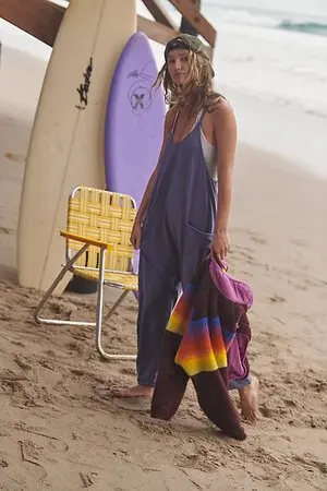 Free People Hot Shot Onesie Nightwatch