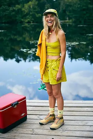 Free People Off The Grid Solid Shorts