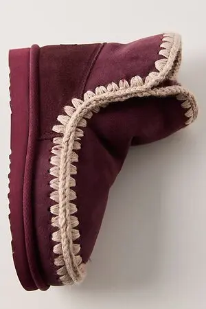 Mou Glacier Ankle Boots - Cabernet