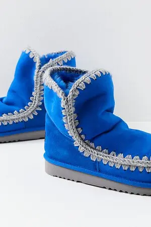Mou Glacier Ankle Boots Lapisazuli Blue