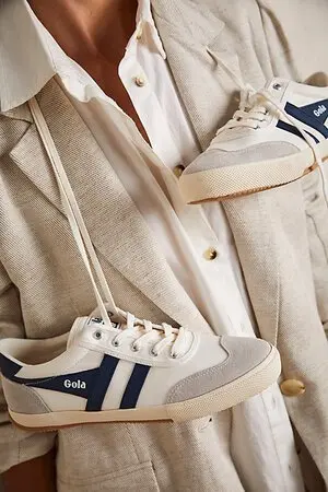 Gola Gola Badminton Court Sneakers Off White / Baltic