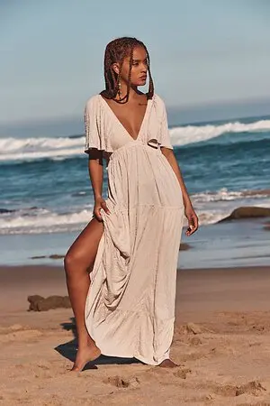 Free People Maxi Dress - Salt