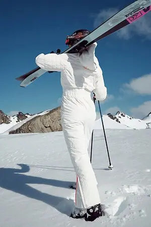 Free People All Prepped Ski Suit - White