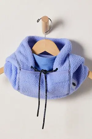 Free People Fleece Balaclava Blueberry