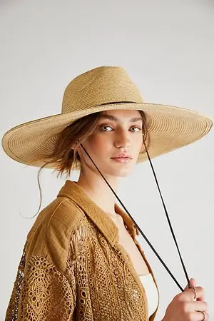 Free People Arizona Wide Brim Straw Hat
