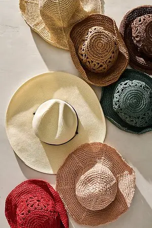 Free People Arizona Wide Brim Straw Hat