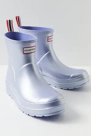 Hunter Hunter Play Short Nebula Wellies Drifting Thistle