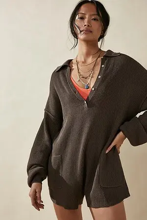 Free People Picnic Sweater Romper