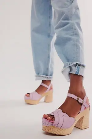 Free People Orion Woven Clogs