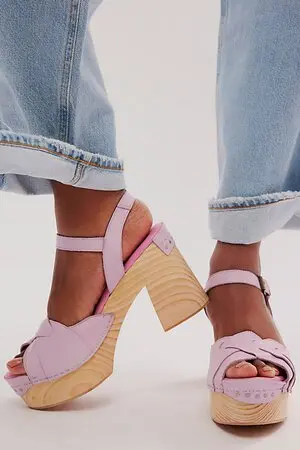 Free People Orion Woven Clogs