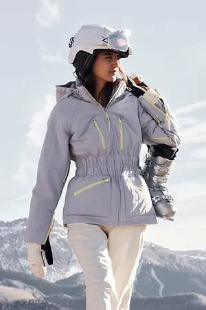 Free People FP Movement All Prepped Ski Jacket Full Moon