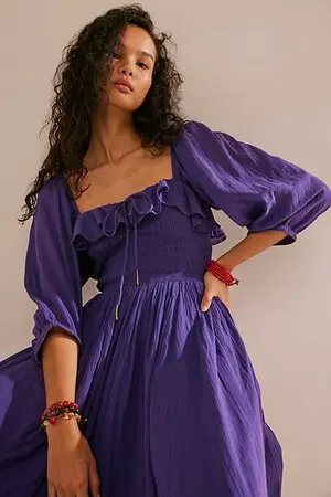 Free People Free People Free-est Oasis Midi Dress Petunia
