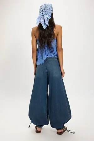 Free People We The Free Lotus Balloon Jeans - Juno