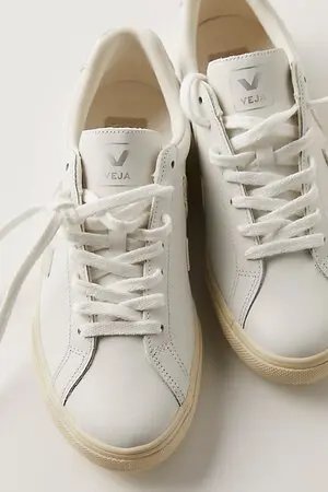 VEJA Esplar Leather Sneakers - Extra White/silver