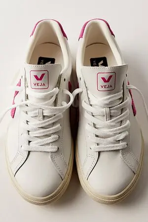 VEJA Esplar Leather Sneakers Extra White/ultraviolet
