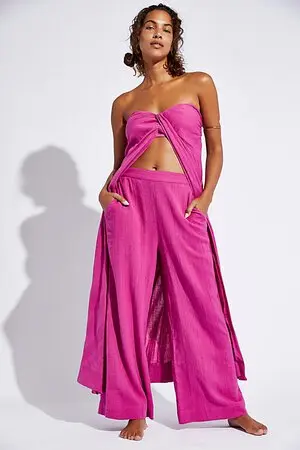 Free People Free People Banita Set Fuchsia Fizz