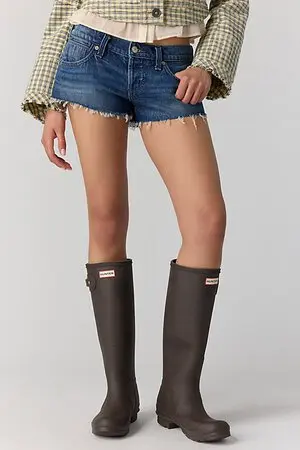 Hunter Rubber Rain Boots - Brown
