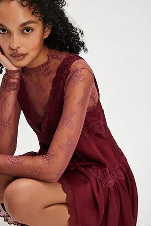 Free People Free People Lady Lux Layering Top Redwood