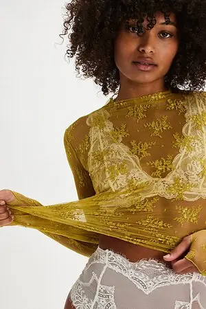 Free People Free People Lady Lux Layering Top Snake Eyes