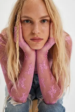 Free People Free People Lady Lux Layering Top Sugar Rush