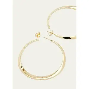 Ippolita 18k Large Twisted Hoop Earrings