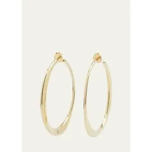 Ippolita 18k Large Twisted Hoop Earrings