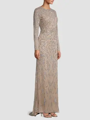 Mac Duggal Sequin Column Gown