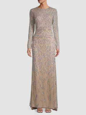 Mac Duggal Sequin Column Gown