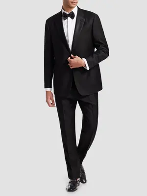 Emporio Armani G-line Classic Wool Notch Lapel Tuxedo