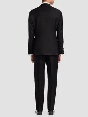 Emporio Armani G-line Classic Wool Notch Lapel Tuxedo