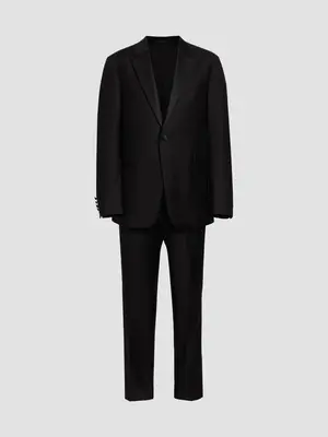 Emporio Armani G-line Classic Wool Notch Lapel Tuxedo