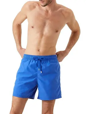Vilebrequin Unis Swim Trunks Bleu De Mer