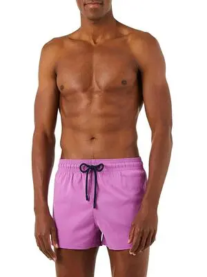 Vilebrequin Unis Swim Trunks Dahlia Rose
