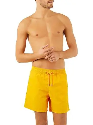 Vilebrequin Unis Swim Trunks - Jaune Nashi