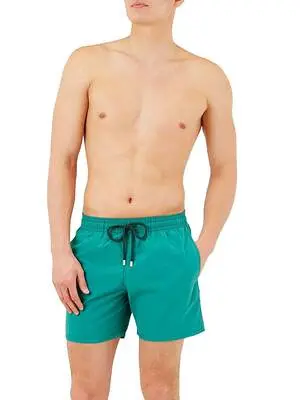 Vilebrequin Unis Swim Trunks Tilleul
