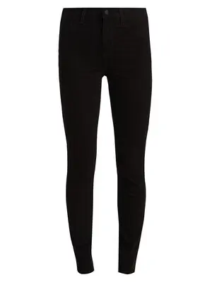 L'Agence Marguerite High-rise Skinny Jeans Black