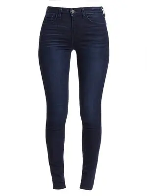 L'Agence Marguerite High-rise Skinny Jeans Marino Blue