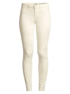 L'Agence Marguerite High-rise Skinny Jeans Vintage White