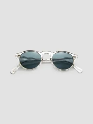 Oliver Spencer Gregory Peck 47mm Round Sunglasses - Clear