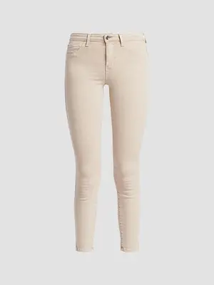 L'Agence Margot High-rise Ankle Skinny Jeans - Biscuit