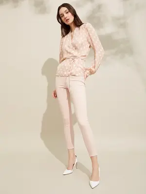 L'Agence Margot High-rise Ankle Skinny Jeans - Biscuit