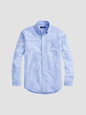 Polo Ralph Lauren Classic-fit Cotton Oxford Shirt - Blue