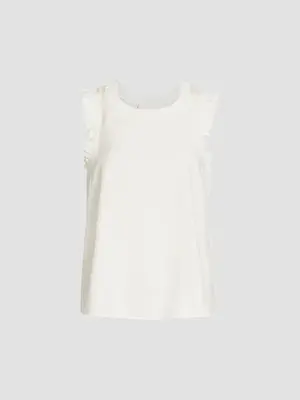 Cinq À Sept Tous Les Jours Lenore Silk Tank - Ivory