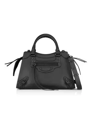 Balenciaga Women's Neo Classic City Small Top Handle Bag - Black - Black