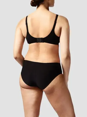 Chantelle Norah Full Coverage Molded Stretch Lace Bra - Black