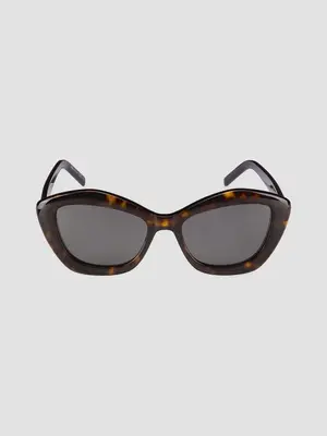 Saint Laurent New Wave 54mm Cat-eye Sunglasses - Avana