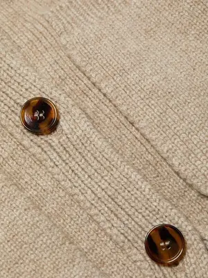 Khaite Scarlett Cashmere Cardigan - Barley