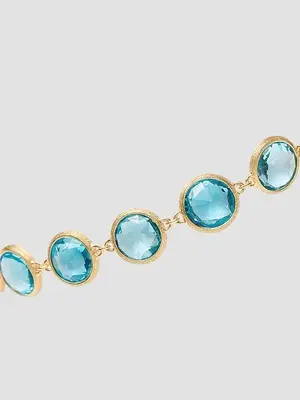Marco Bicego Jaipur Color 18k & Blue Topaz Bracelet