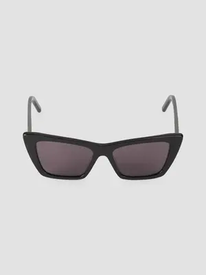 Saint Laurent Mica 53mm Cat-eye Sunglasses - Black